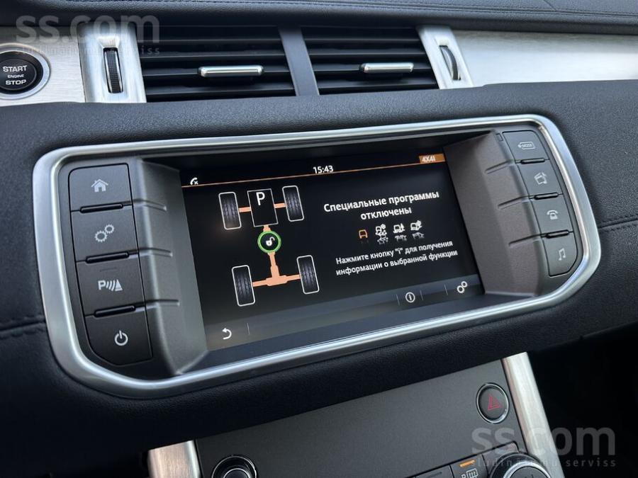 Land Rover Range Rover Evoque 2019 in Jelgava, with an engine capacity of 2.00 L and mileage of 99 thousand km for 15700 €, photo 13 on AUTOMOTO.COM.LV