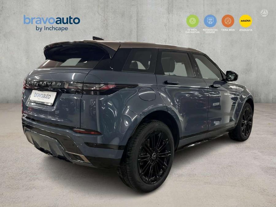 Land Rover Range Rover Evoque 2025 in Vilnius, with an engine capacity of 2.00 L and mileage of 13 thousand km for 56700 €, photo 5 on AUTOMOTO.COM.LV