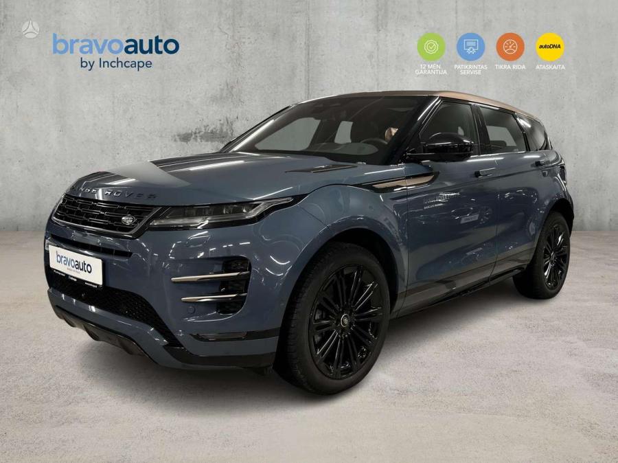 Land Rover Range Rover Evoque 2025 Viļņa, ar dzinēja tilpumu 2.00 L un nobraukumu 13 tūkst. km par 50900 €, foto 1 vietnē AUTOMOTO.COM.LV