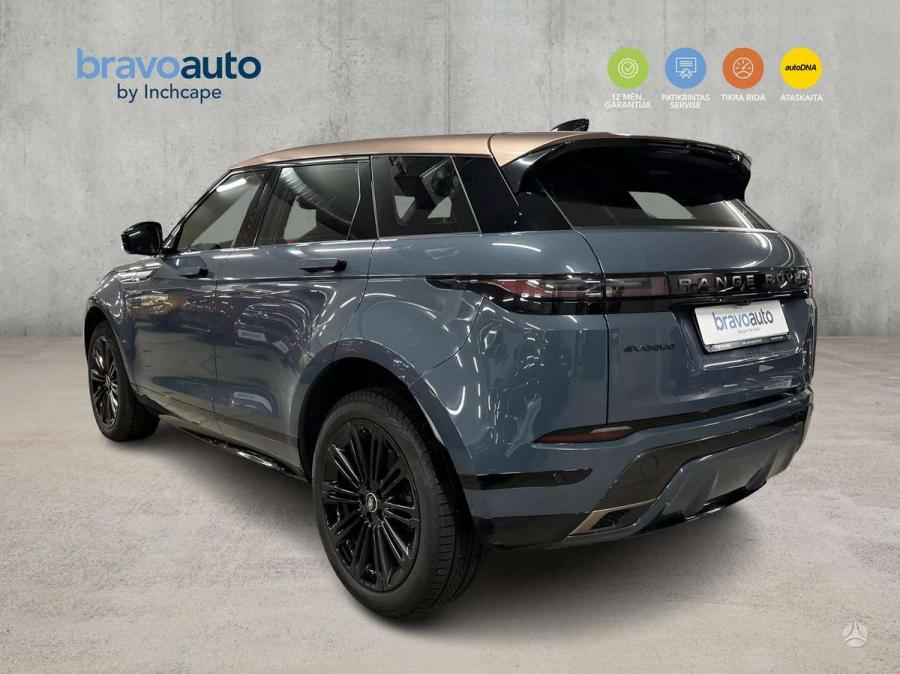 Land Rover Range Rover Evoque 2025 Viļņa, ar dzinēja tilpumu 2.00 L un nobraukumu 13 tūkst. km par 50900 €, foto 4 vietnē AUTOMOTO.COM.LV
