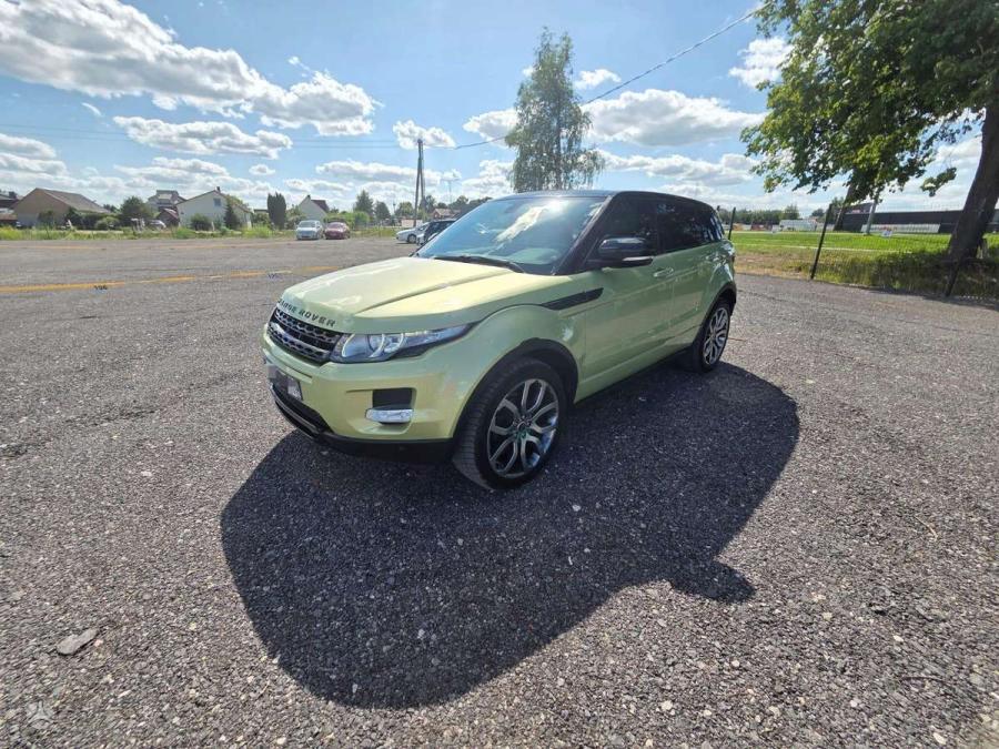 Green Land Rover Range Rover Evoque 2012 in Taurage, with an engine capacity of 2.18 L and mileage of 207 thousand km for 9800 €, photo 1 on AUTOMOTO.COM.LV