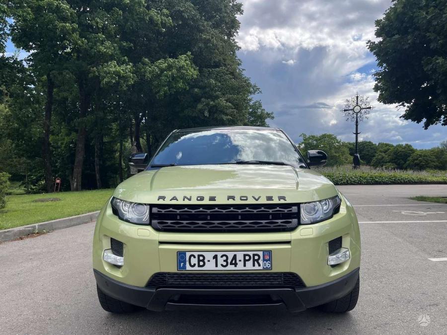 Green Land Rover Range Rover Evoque 2012 in Taurage, with an engine capacity of 2.18 L and mileage of 207 thousand km for 9700 €, photo 3 on AUTOMOTO.COM.LV