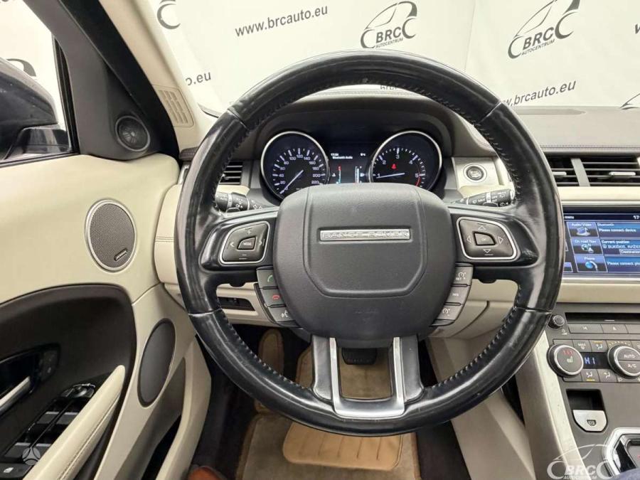 Green Land Rover Range Rover Evoque 2015 in Vilnius, with an engine capacity of 2.18 L and mileage of 292 thousand km for 11900 €, photo 30 on AUTOMOTO.COM.LV