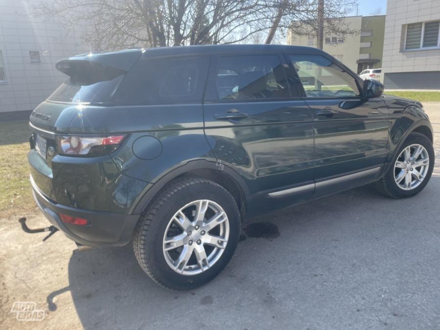 Green Land Rover Range Rover Evoque 2015 in Kupiskis, with an engine capacity of 2.20 L and mileage of 147 thousand km for 10000 €, photo 3 on AUTOMOTO.COM.LV