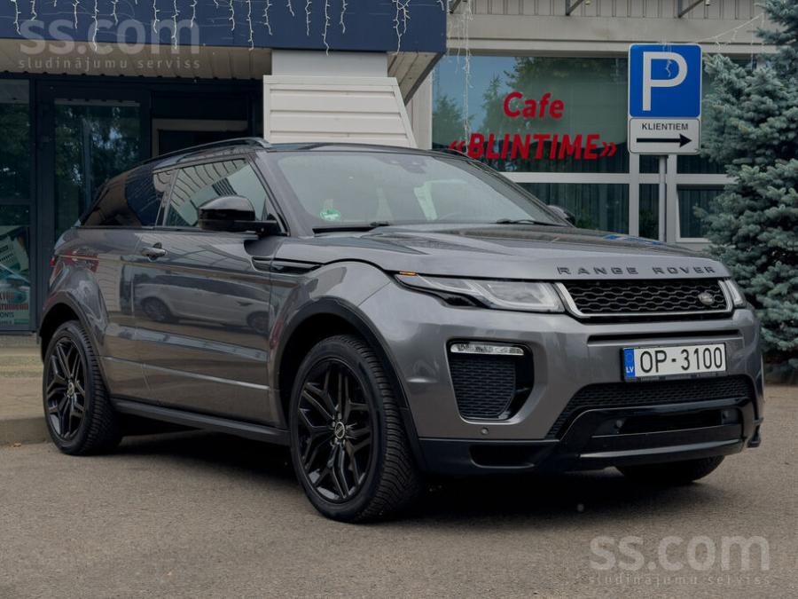 Grey Land Rover Range Rover Evoque 2016 in Daugavpils, with an engine capacity of 2.00 L and mileage of 235 thousand km for 12800 €, photo 1 on AUTOMOTO.COM.LV