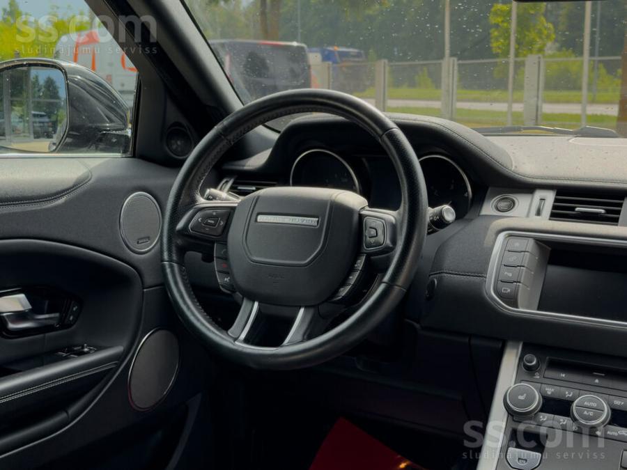 Grey Land Rover Range Rover Evoque 2016 in Daugavpils, with an engine capacity of 2.00 L and mileage of 235 thousand km for 12800 €, photo 21 on AUTOMOTO.COM.LV