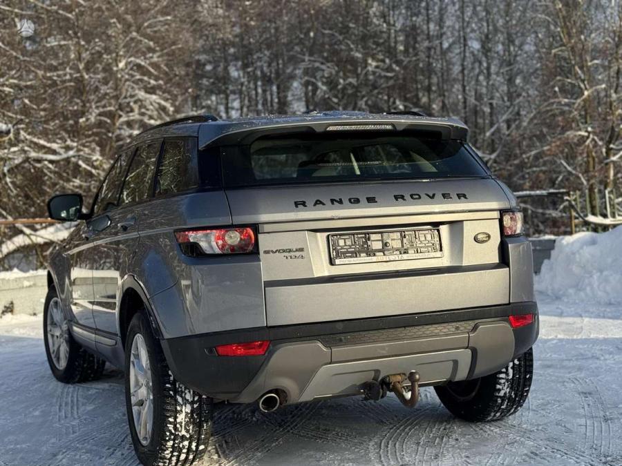 Pelēks Land Rover Range Rover Evoque 2012 Viļņa, ar dzinēja tilpumu 2.18 L un nobraukumu 206 tūkst. km par 10500 €, foto 14 vietnē AUTOMOTO.COM.LV