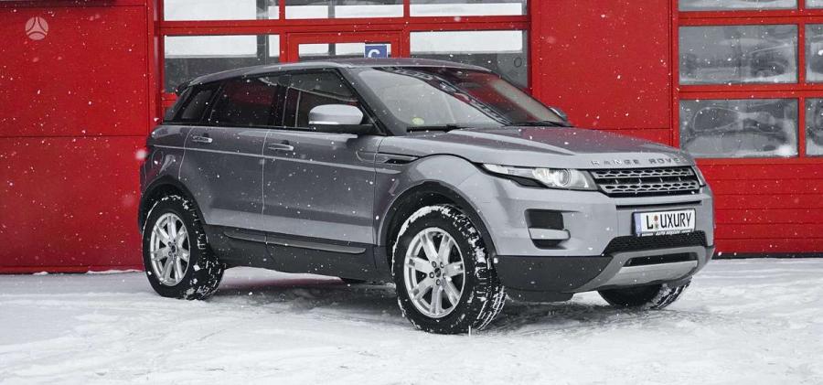 Grey Land Rover Range Rover Evoque 2012 in Marijampole, with an engine capacity of 2.18 L and mileage of 190 thousand km for 8555 €, photo 2 on AUTOMOTO.COM.LV