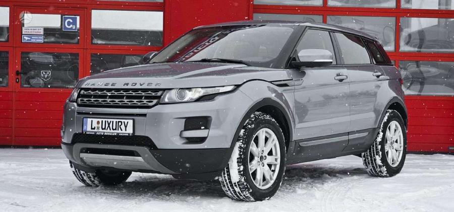 Grey Land Rover Range Rover Evoque 2012 in Marijampole, with an engine capacity of 2.18 L and mileage of 190 thousand km for 8555 €, photo 5 on AUTOMOTO.COM.LV