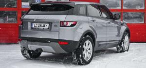 Grey Land Rover Range Rover Evoque 2012 in Marijampole, with an engine capacity of 2.18 L and mileage of 190 thousand km for 8555 €, photo 8 on AUTOMOTO.COM.LV