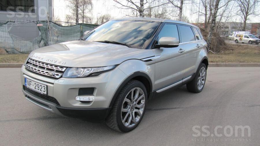 Pelēks Land Rover Range Rover Evoque 2012 Rīga, ar dzinēja tilpumu 2.20 L un nobraukumu 214 tūkst. km par 11550 €, foto 19 vietnē AUTOMOTO.COM.LV