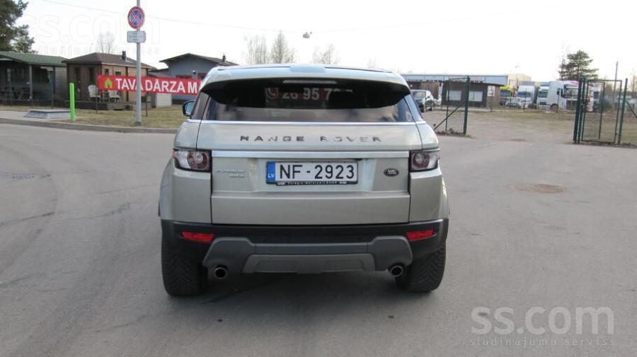 Pelēks Land Rover Range Rover Evoque 2012 Rīga, ar dzinēja tilpumu 2.20 L un nobraukumu 214 tūkst. km par 11550 €, foto 25 vietnē AUTOMOTO.COM.LV