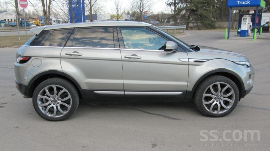 Pelēks Land Rover Range Rover Evoque 2012 Rīga, ar dzinēja tilpumu 2.20 L un nobraukumu 214 tūkst. km par 11550 €, foto 28 vietnē AUTOMOTO.COM.LV