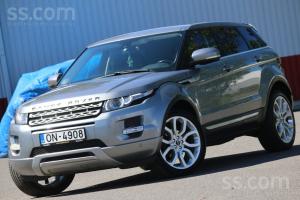 Pelēks Land Rover Range Rover Evoque 2012 Rīga, ar dzinēja tilpumu 2.20 L un nobraukumu 0 tūkst. km par 11390 €, foto  vietnē AUTOMOTO.COM.LV