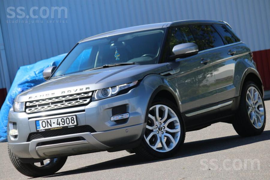 Pelēks Land Rover Range Rover Evoque 2012 Rīga, ar dzinēja tilpumu 2.20 L un nobraukumu 0 tūkst. km par 11390 €, foto 1 vietnē AUTOMOTO.COM.LV