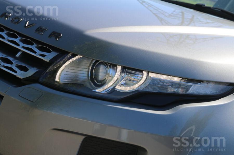 Pelēks Land Rover Range Rover Evoque 2012 Rīga, ar dzinēja tilpumu 2.20 L un nobraukumu 0 tūkst. km par 11390 €, foto 21 vietnē AUTOMOTO.COM.LV