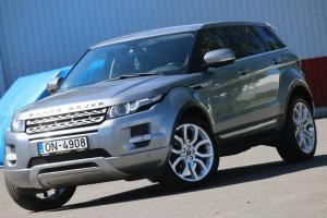 Grey Land Rover Range Rover Evoque 2012 in Riga, with an engine capacity of 2.20 L and mileage of 156 thousand km for 11390 €, photo  on AUTOMOTO.COM.LV