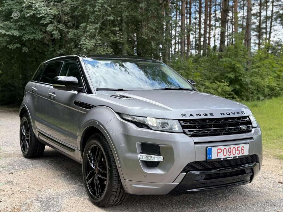 Pelēks Land Rover Range Rover Evoque 2012 Utena, ar dzinēja tilpumu 2.18 L un nobraukumu 235 tūkst. km par 9750 €, foto 3 vietnē AUTOMOTO.COM.LV