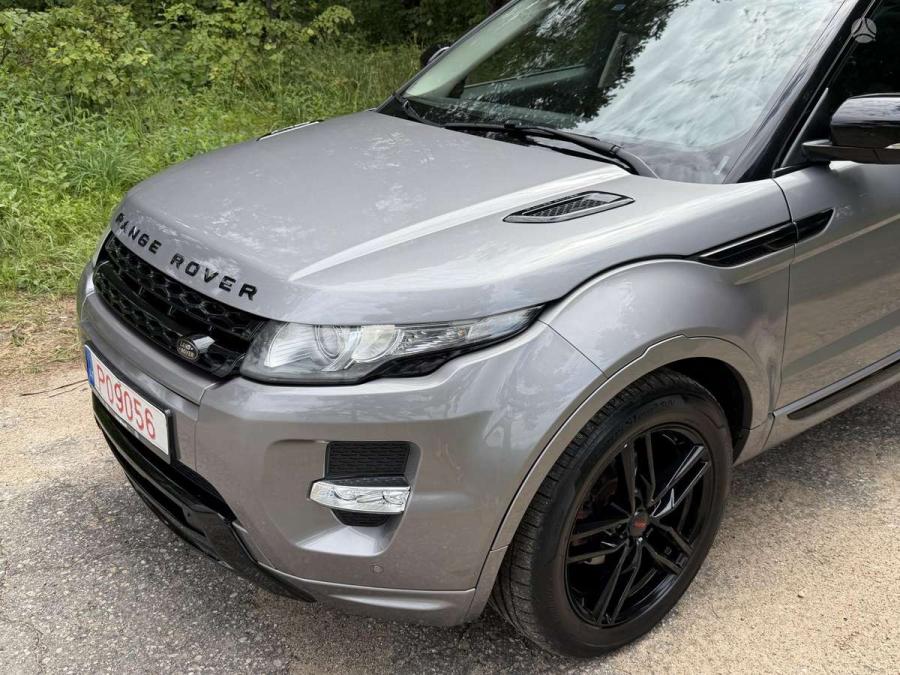 Pelēks Land Rover Range Rover Evoque 2012 Utena, ar dzinēja tilpumu 2.18 L un nobraukumu 235 tūkst. km par 9750 €, foto 10 vietnē AUTOMOTO.COM.LV