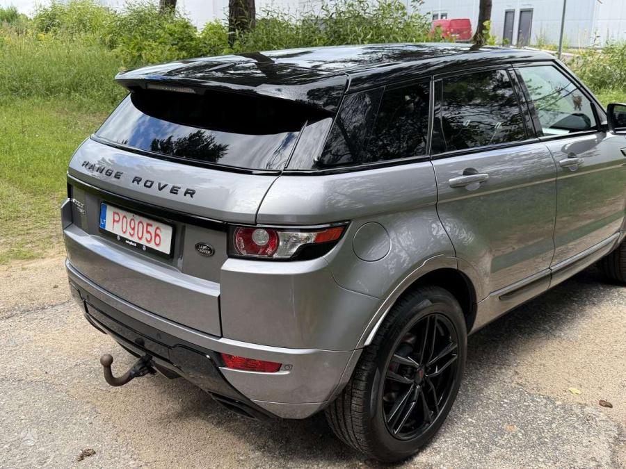 Pelēks Land Rover Range Rover Evoque 2012 Utena, ar dzinēja tilpumu 2.18 L un nobraukumu 235 tūkst. km par 9750 €, foto 11 vietnē AUTOMOTO.COM.LV