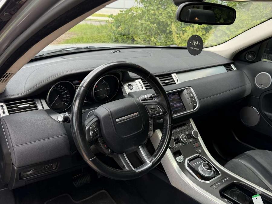 Pelēks Land Rover Range Rover Evoque 2012 Utena, ar dzinēja tilpumu 2.18 L un nobraukumu 235 tūkst. km par 9750 €, foto 12 vietnē AUTOMOTO.COM.LV