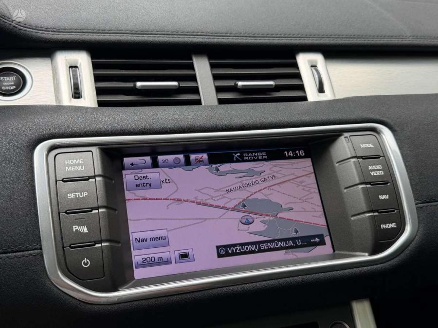 Pelēks Land Rover Range Rover Evoque 2012 Utena, ar dzinēja tilpumu 2.18 L un nobraukumu 235 tūkst. km par 9750 €, foto 26 vietnē AUTOMOTO.COM.LV