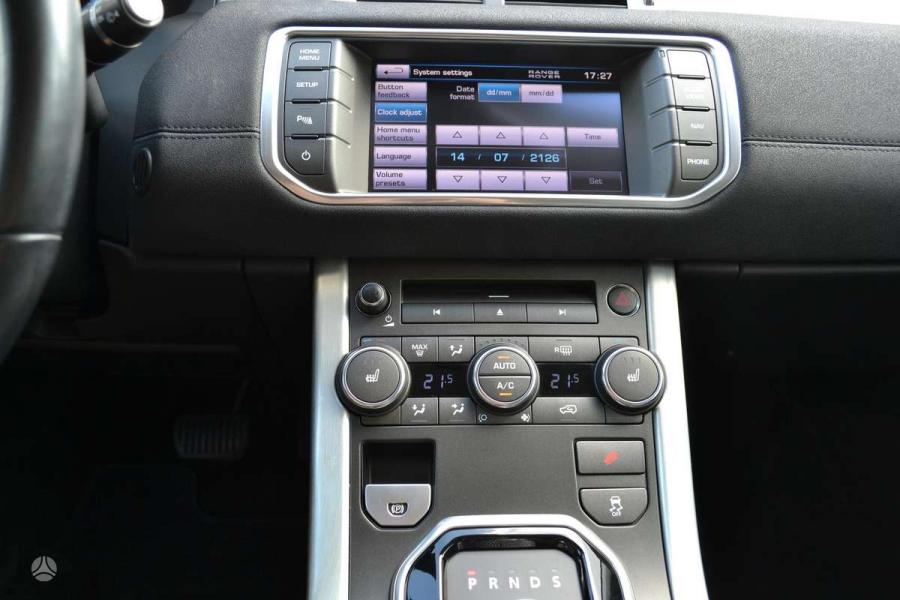 Pelēks Land Rover Range Rover Evoque 2012 Viļņa, ar dzinēja tilpumu 2.18 L un nobraukumu 266 tūkst. km par 9000 €, foto 25 vietnē AUTOMOTO.COM.LV