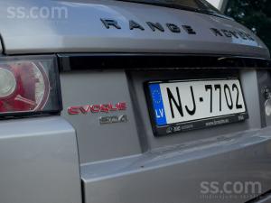 Grey Land Rover Range Rover Evoque 2012 in Daugavpils, with an engine capacity of 2.20 L and mileage of 275 thousand km for 12500 €, photo 13 on AUTOMOTO.COM.LV