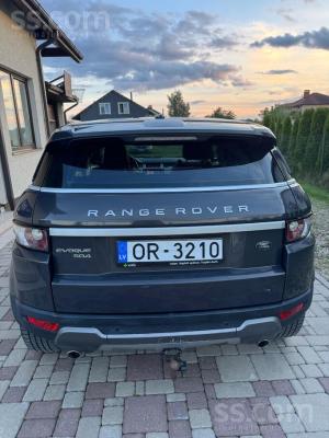 Pelēks Land Rover Range Rover Evoque 2012 Rīga, ar dzinēja tilpumu 2.20 L un nobraukumu 152 tūkst. km par 11300 €, foto 6 vietnē AUTOMOTO.COM.LV