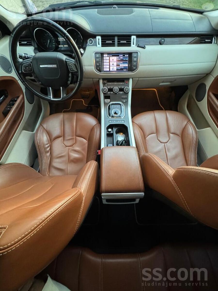 Pelēks Land Rover Range Rover Evoque 2012 Rīga, ar dzinēja tilpumu 2.20 L un nobraukumu 152 tūkst. km par 11300 €, foto 16 vietnē AUTOMOTO.COM.LV
