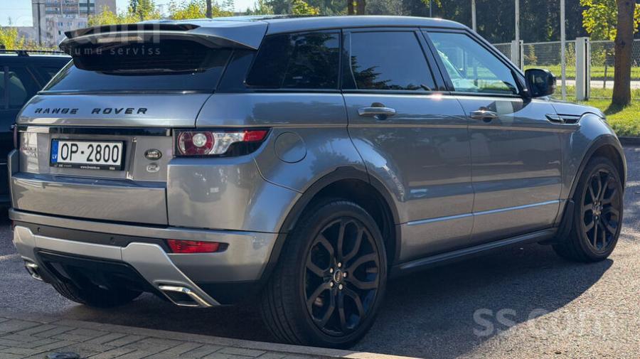 Pelēks Land Rover Range Rover Evoque 2012 Daugavpils, ar dzinēja tilpumu 2.20 L un nobraukumu 275 tūkst. km par 11250 €, foto 22 vietnē AUTOMOTO.COM.LV