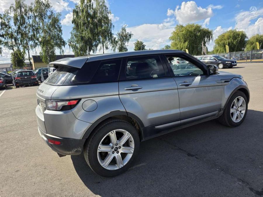 Grey Land Rover Range Rover Evoque 2012 in Marijampole, with an engine capacity of 2.18 L and mileage of 268 thousand km for 6290 €, photo 13 on AUTOMOTO.COM.LV