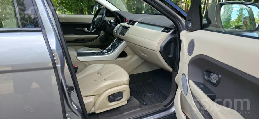 Grey Land Rover Range Rover Evoque 2012 in Jurmala, with an engine capacity of 2.20 L and mileage of 305 thousand km for 8500 €, photo 7 on AUTOMOTO.COM.LV