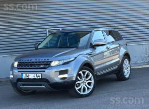 Pelēks Land Rover Range Rover Evoque 2013 Rīga, ar dzinēja tilpumu 2.20 L un nobraukumu 274 tūkst. km par 9950 €, foto  vietnē AUTOMOTO.COM.LV