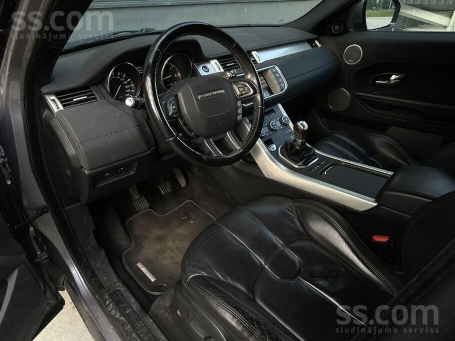 Pelēks Land Rover Range Rover Evoque 2013 Rīga, ar dzinēja tilpumu 2.20 L un nobraukumu 317 tūkst. km par 7390 €, foto 7 vietnē AUTOMOTO.COM.LV
