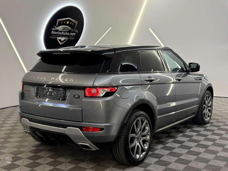 Grey Land Rover Range Rover Evoque 2013 in Marijampole, with an engine capacity of 2.18 L and mileage of 193 thousand km for 12999 €, photo 30 on AUTOMOTO.COM.LV