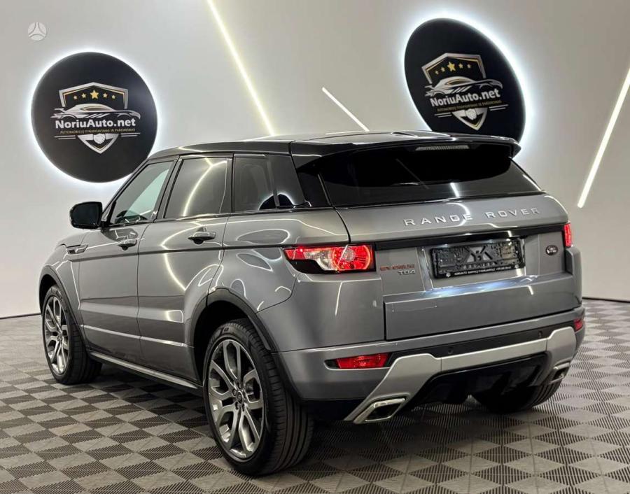 Grey Land Rover Range Rover Evoque 2013 in Marijampole, with an engine capacity of 2.18 L and mileage of 193 thousand km for 12999 €, photo 31 on AUTOMOTO.COM.LV