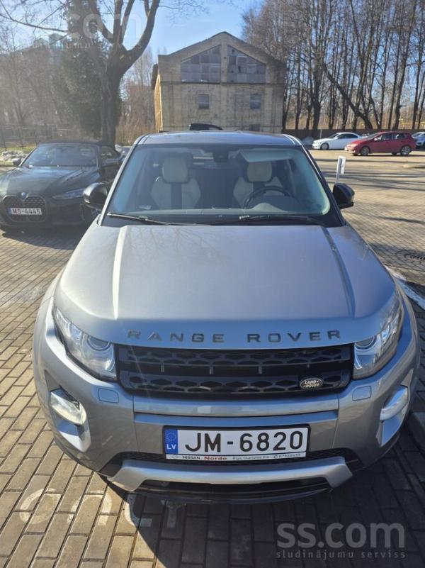 Grey Land Rover Range Rover Evoque 2014 in Riga, with an engine capacity of 2.00 L and mileage of 170 thousand km for 11000 €, photo 2 on AUTOMOTO.COM.LV