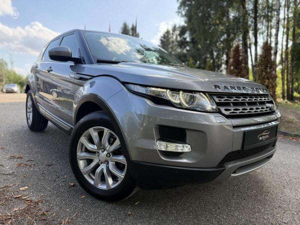 Pelēks Land Rover Range Rover Evoque 2014 Kazlų Rūda, ar dzinēja tilpumu 2.18 L un nobraukumu 249 tūkst. km par 8500 €, foto 1 vietnē AUTOMOTO.COM.LV