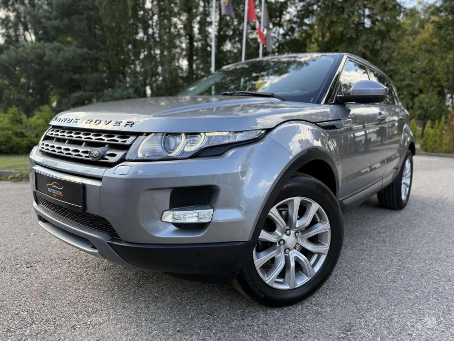 Grey Land Rover Range Rover Evoque 2014 in Kazlu Ruda, with an engine capacity of 2.18 L and mileage of 249 thousand km for 8500 €, photo 5 on AUTOMOTO.COM.LV