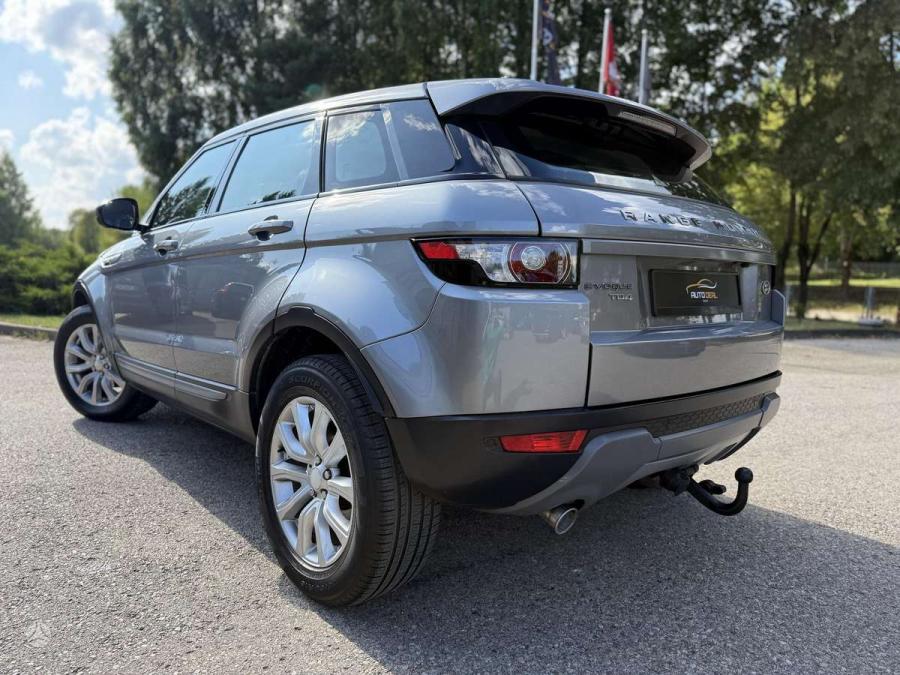 Grey Land Rover Range Rover Evoque 2014 in Kazlu Ruda, with an engine capacity of 2.18 L and mileage of 249 thousand km for 8500 €, photo 9 on AUTOMOTO.COM.LV