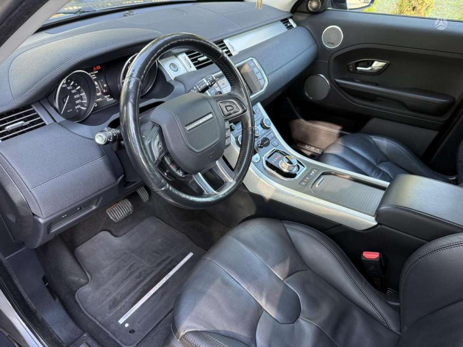 Grey Land Rover Range Rover Evoque 2014 in Kazlu Ruda, with an engine capacity of 2.18 L and mileage of 249 thousand km for 8500 €, photo 21 on AUTOMOTO.COM.LV