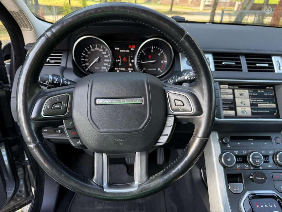 Grey Land Rover Range Rover Evoque 2014 in Kazlu Ruda, with an engine capacity of 2.18 L and mileage of 249 thousand km for 8500 €, photo 26 on AUTOMOTO.COM.LV