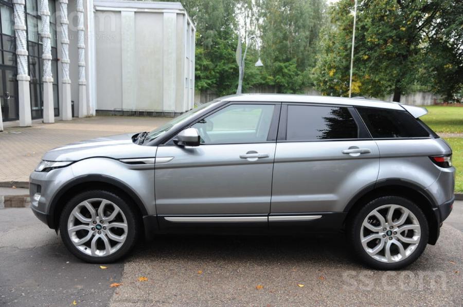 Grey Land Rover Range Rover Evoque 2014 in Jelgava, with an engine capacity of 2.20 L and mileage of 208 thousand km for 9600 €, photo 1 on AUTOMOTO.COM.LV