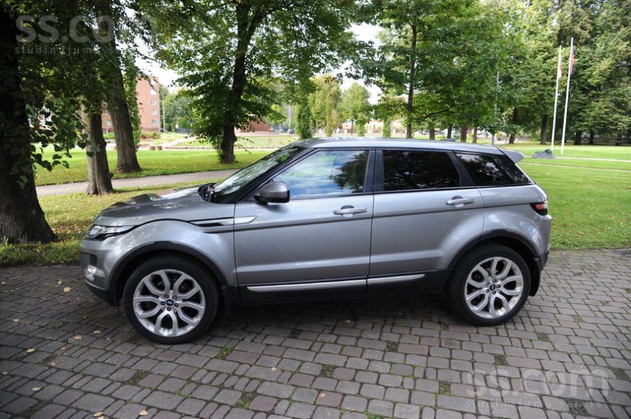 Grey Land Rover Range Rover Evoque 2014 in Jelgava, with an engine capacity of 2.20 L and mileage of 208 thousand km for 9600 €, photo 3 on AUTOMOTO.COM.LV