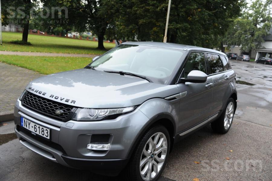 Grey Land Rover Range Rover Evoque 2014 in Jelgava, with an engine capacity of 2.20 L and mileage of 208 thousand km for 9600 €, photo 10 on AUTOMOTO.COM.LV