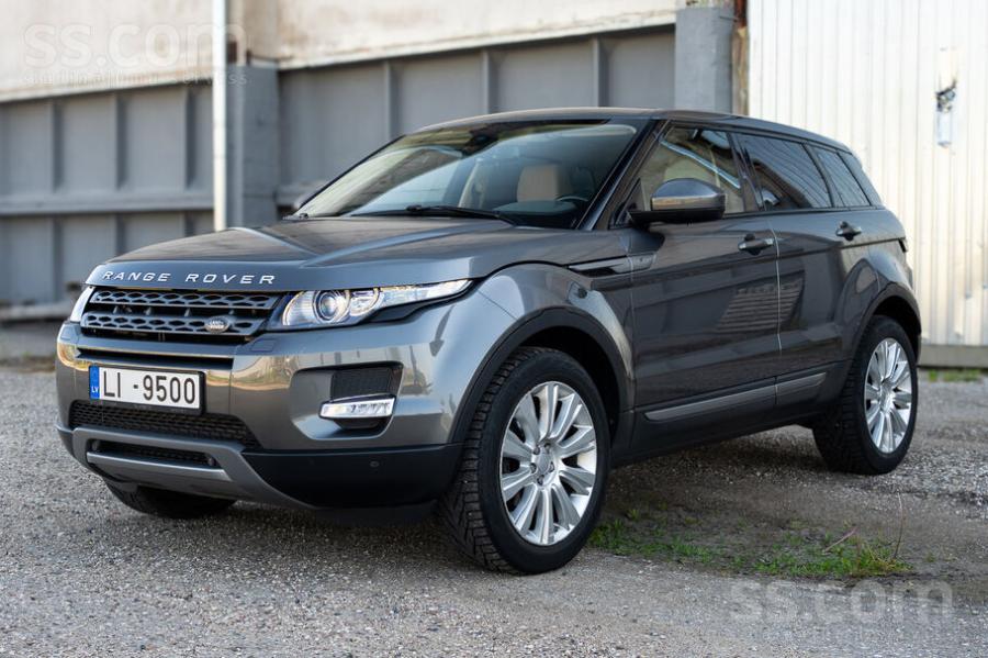 Grey Land Rover Range Rover Evoque 2015 in Valmiera, with an engine capacity of 2.20 L and mileage of 110 thousand km for 15800 €, photo 2 on AUTOMOTO.COM.LV