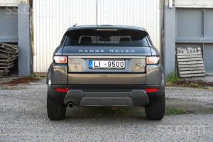 Grey Land Rover Range Rover Evoque 2015 in Valmiera, with an engine capacity of 2.20 L and mileage of 110 thousand km for 15800 €, photo 3 on AUTOMOTO.COM.LV