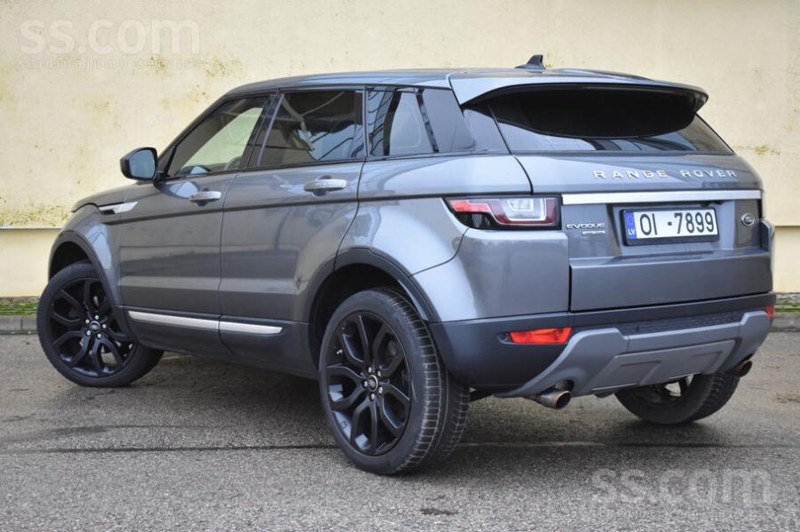Grey Land Rover Range Rover Evoque 2015 in Talsi, with an engine capacity of 2.00 L and mileage of 177 thousand km for 14200 €, photo 2 on AUTOMOTO.COM.LV