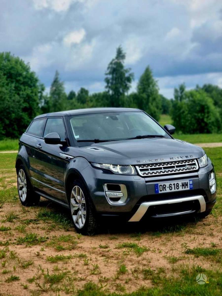 Pelēks Land Rover Range Rover Evoque 2015 Viļņa, ar dzinēja tilpumu 2.18 L un nobraukumu 217 tūkst. km par 9500 €, foto 3 vietnē AUTOMOTO.COM.LV